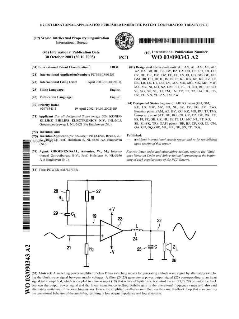 Classe D OCR | PDF | Amplifier | Electrical Network