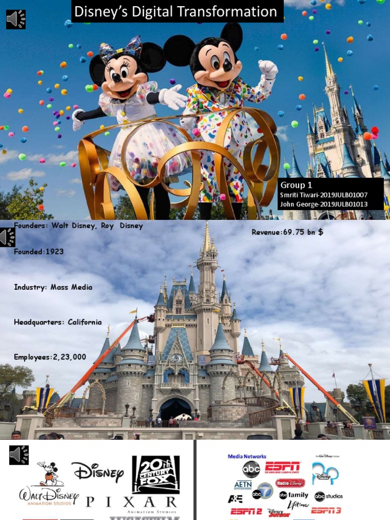 Digital Transformation at Walt Disney | PDF | Art | Computers