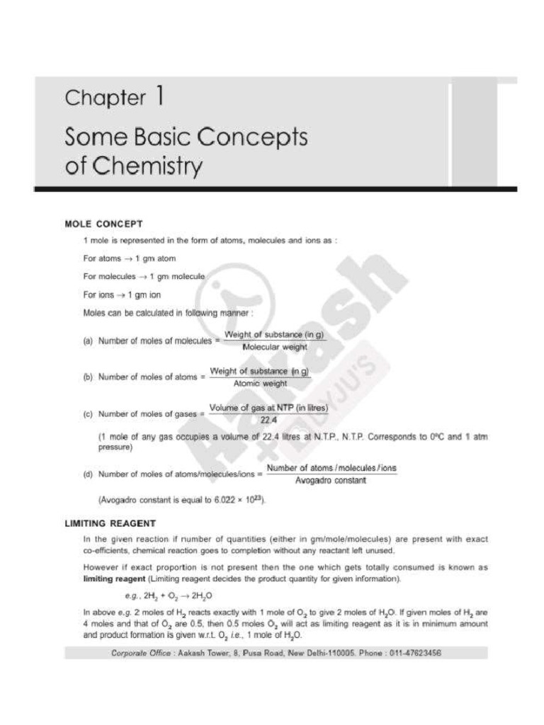 Formulae Pdf
