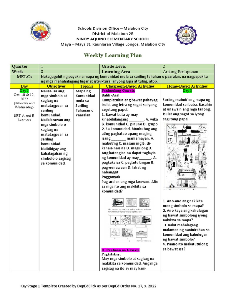 Araling Panlipunan Grade 2 Week 6 | PDF