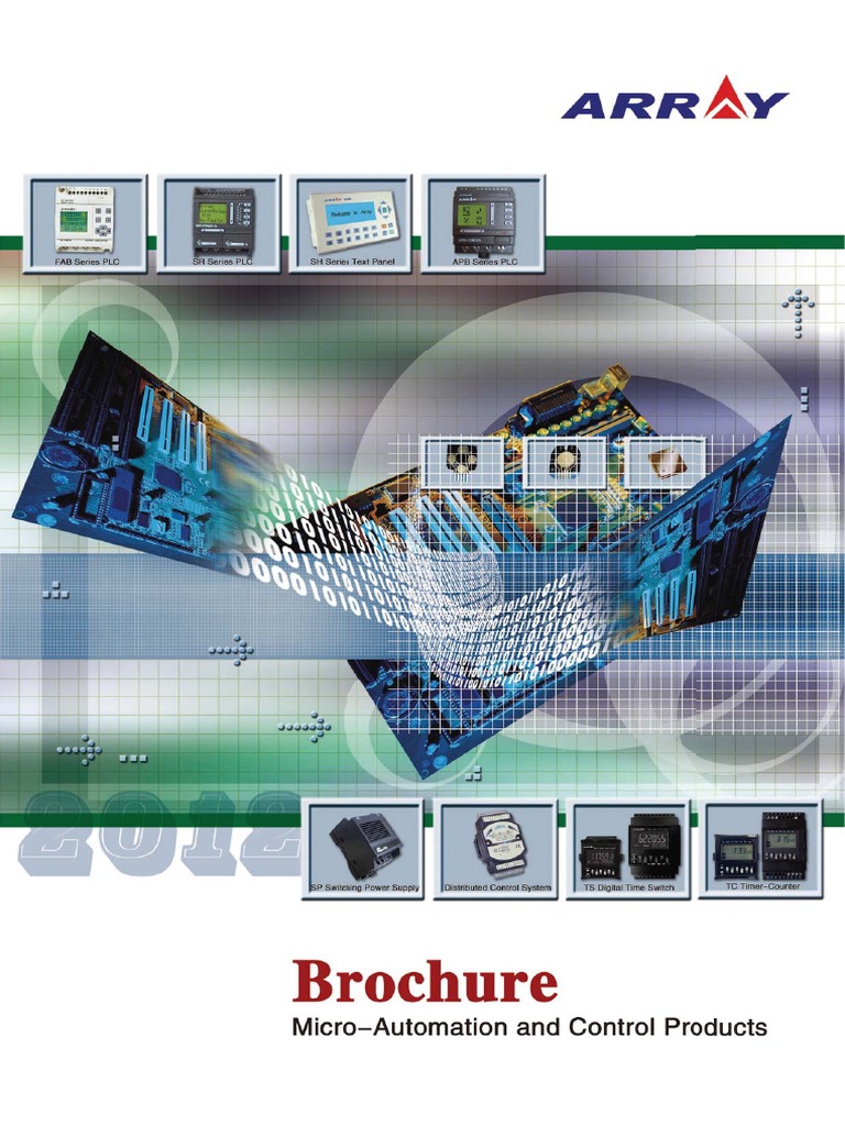 PLC New Brochure | PDF | Programmable Logic Controller | Bipolar Junction Transistor