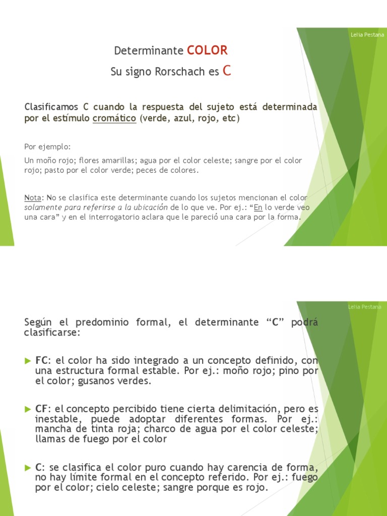 Determinante Color | PDF | Color | Rojo