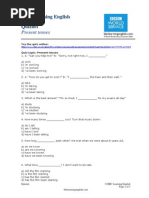 How Far How Long Exercises | PDF