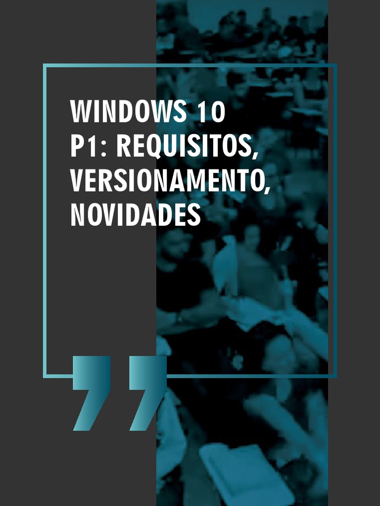 Windows 10 - Aula 01 | PDF | Windows 10 | Microsoft Windows