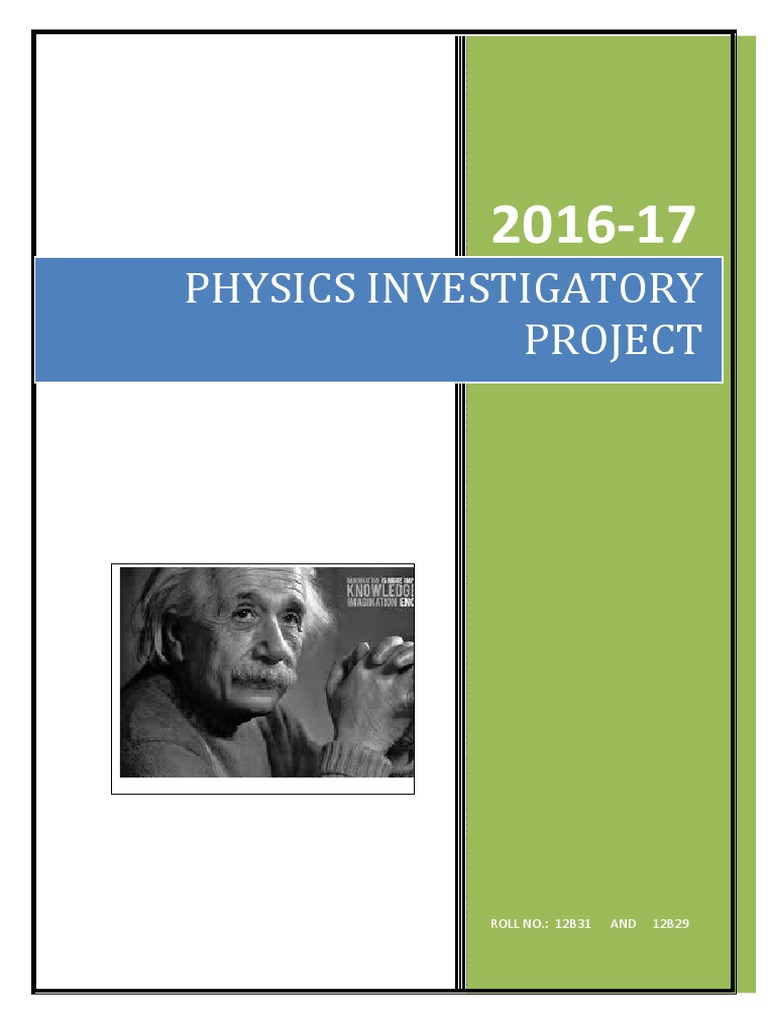 Physics Investigatory Project On Ir Based Security System | PDF ...