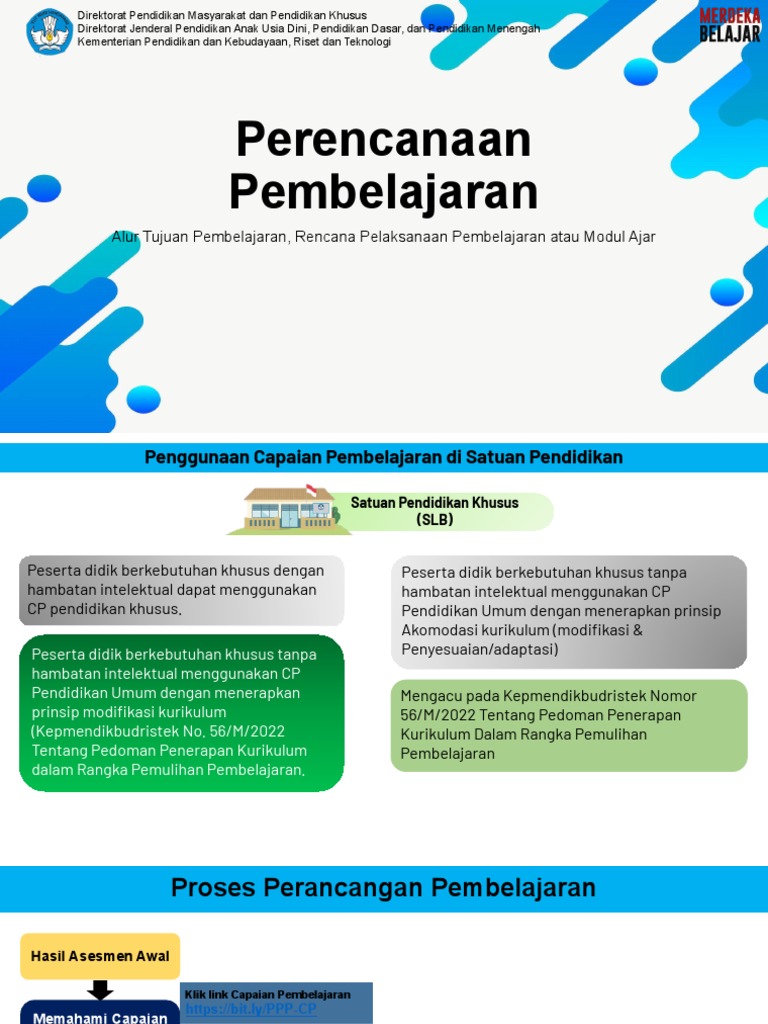 Perencanaan Pembelajaran - PPTM | PDF