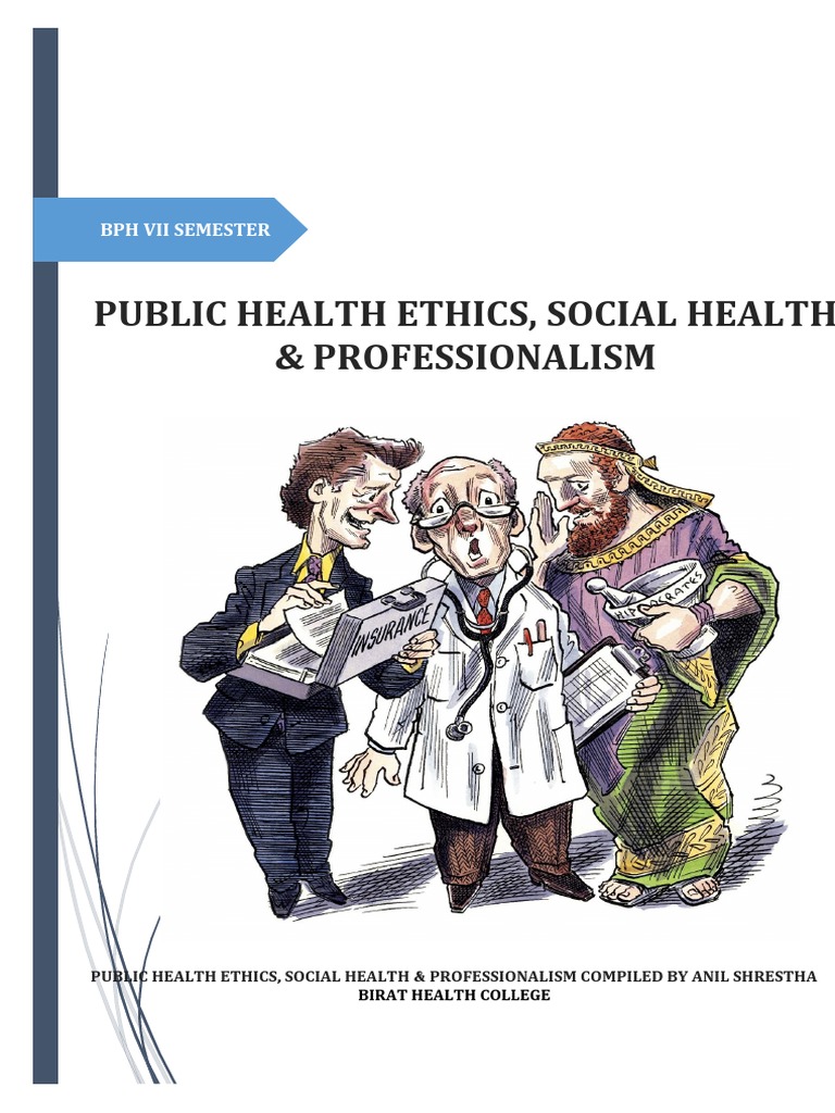 Public Health Ethics, Social Health and Professionalism | PDF | Patent ...