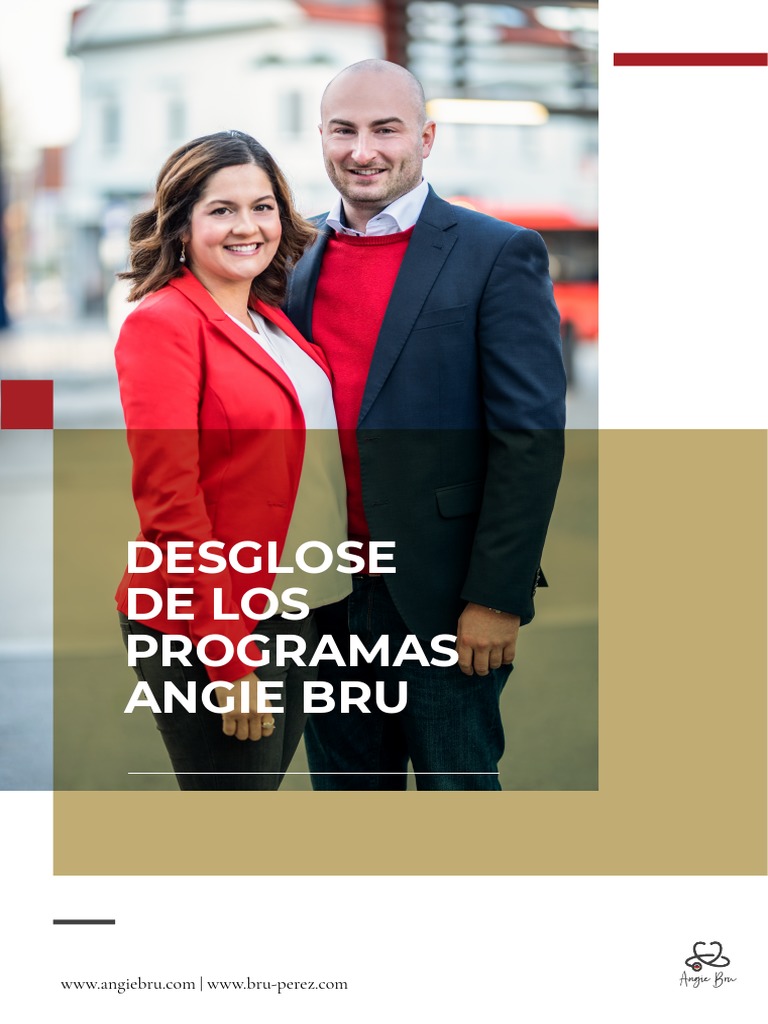 Angie Bru Desglose Cursos | PDF