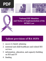 RA 10354. Responsible Parenthood and Reproductive Health Act. 2012 ...