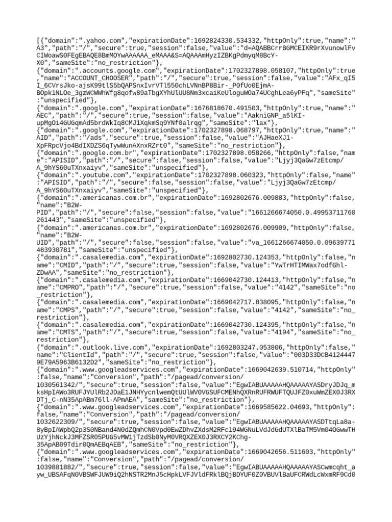 Dolphin Anty Cookies Maria Aparecida | PDF | Http Cookie | Computing