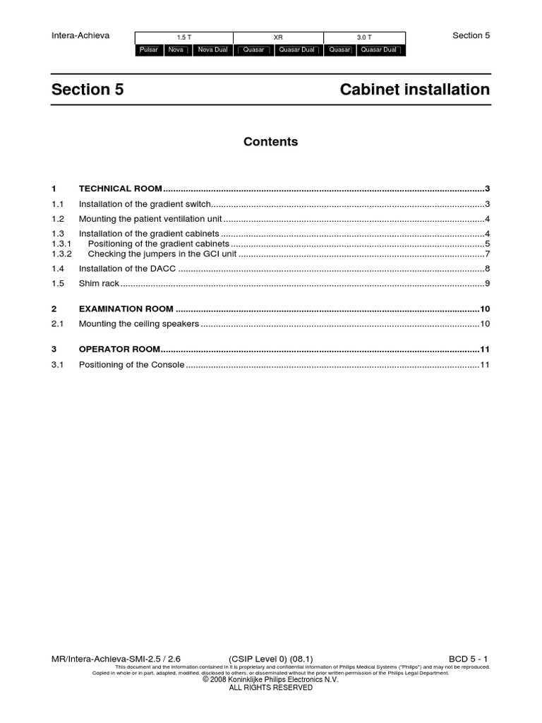 Smi5 Instalación de Gabinete | PDF | Manufactured Goods | Equipment