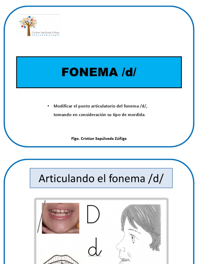 Fonema D | PDF