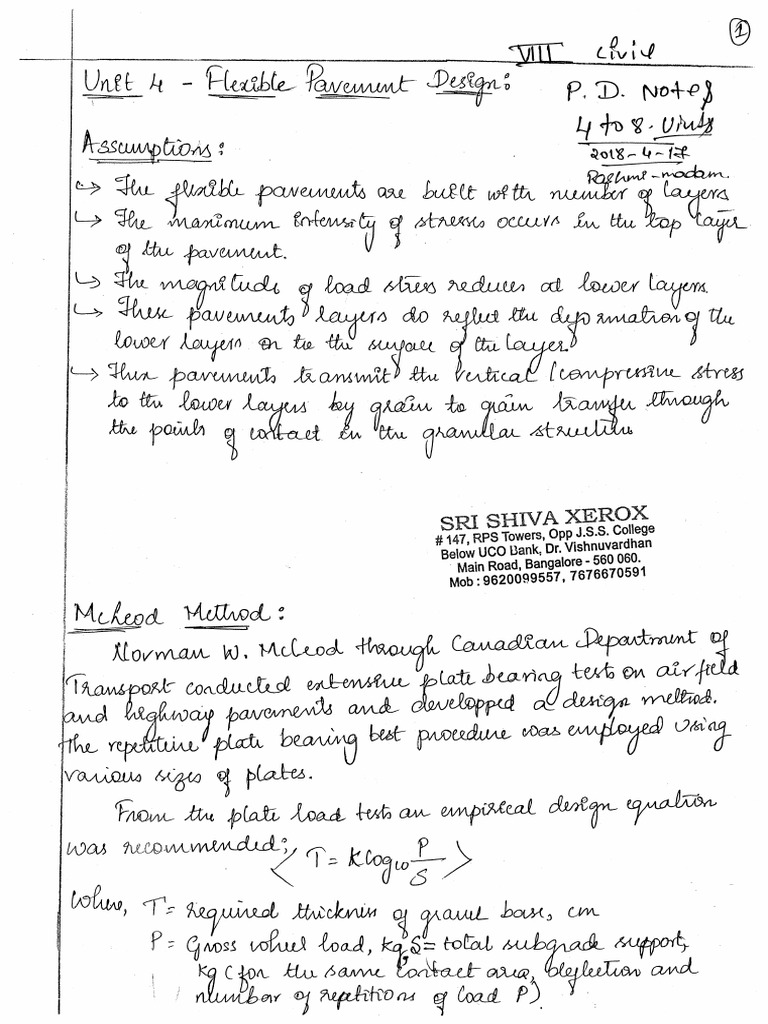 Flexible and Rigid Pavement Design - Evaluation of Pavement | PDF