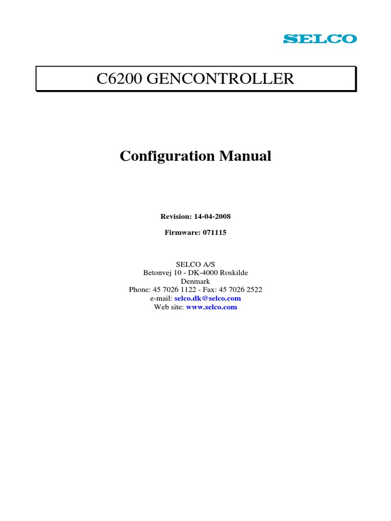 C6200 Configuration Manual | PDF | Command Line Interface | Electrical Grid