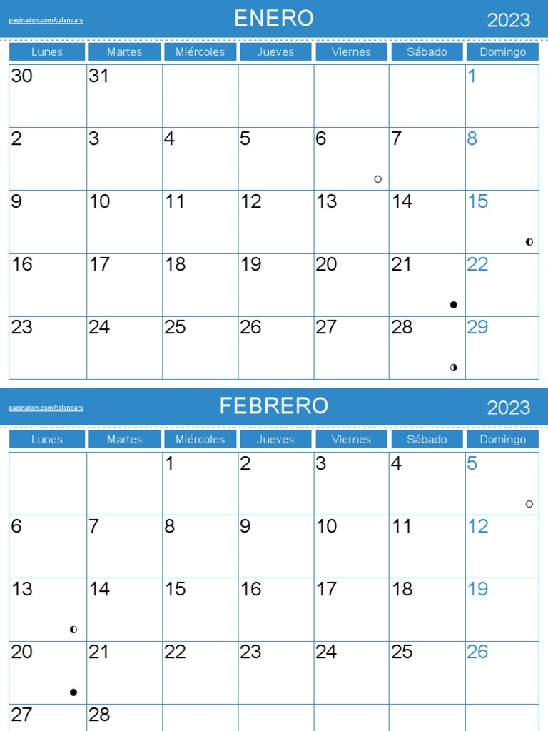 Calendario Mensual | PDF | Unidades de medida | Tiempo espacial
