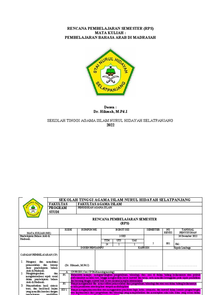 Format Rps New | PDF