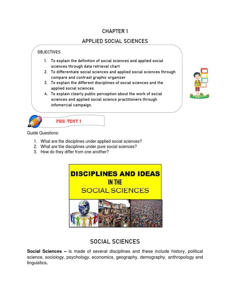 Chapter 1 Applied Social Science | PDF | Social Sciences | Sociology