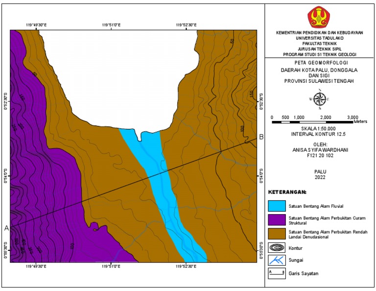 Peta Geomorfologi | PDF