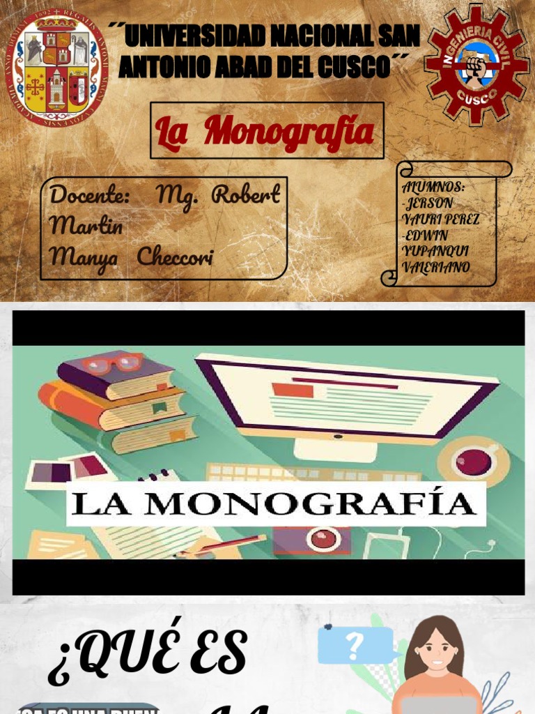 Po 15.la Monografia | PDF | Bibliografía