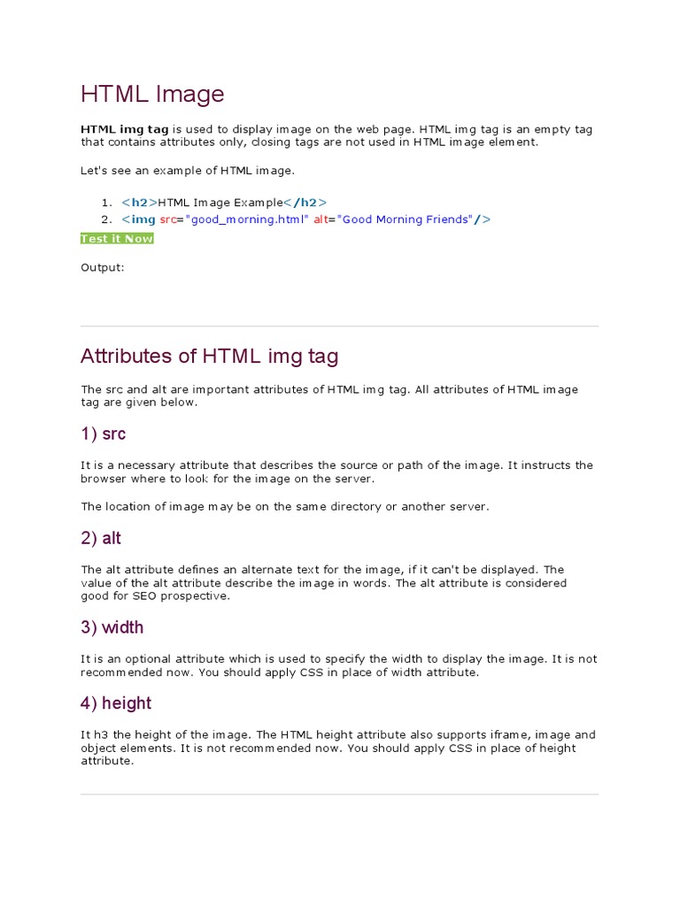 HTML Partie5 | PDF | Html Element | Html