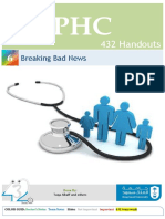 SPIKES Protocol for Breaking Bad News | PDF | Empathy | Nonverbal ...