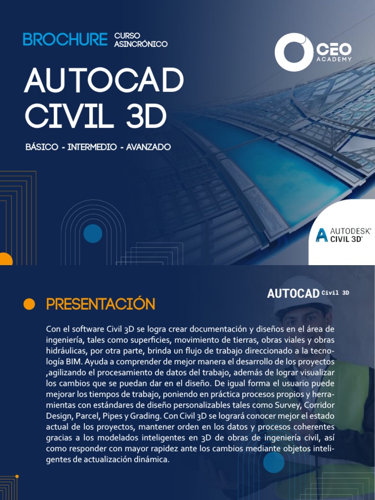 Autocad Civil 3D | PDF | Cad automático
