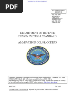 Nato Colour Codes: Significant Colours Colour Filling / Purpose Notes | PDF