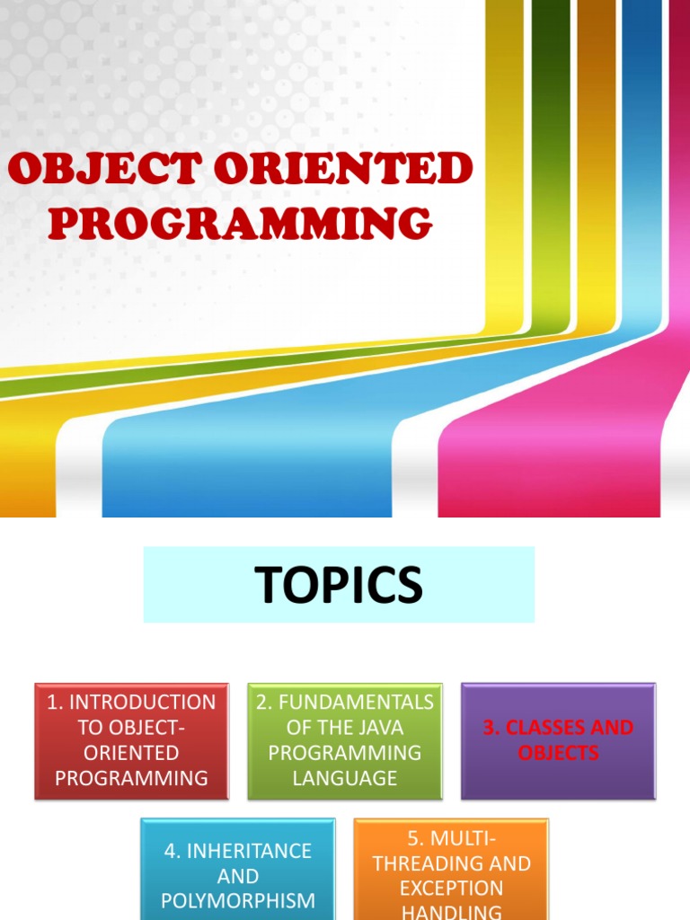 Topic 3 - Classes and Objects | PDF | Class (Computer Programming ...
