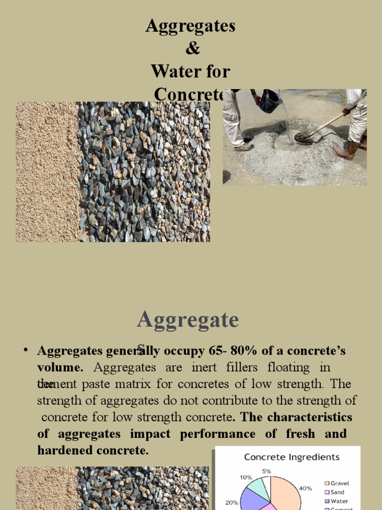 Aggregates of Concrete | PDF | Concrete | Construction Aggregate