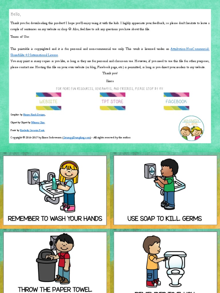 Bathroom Rules | PDF