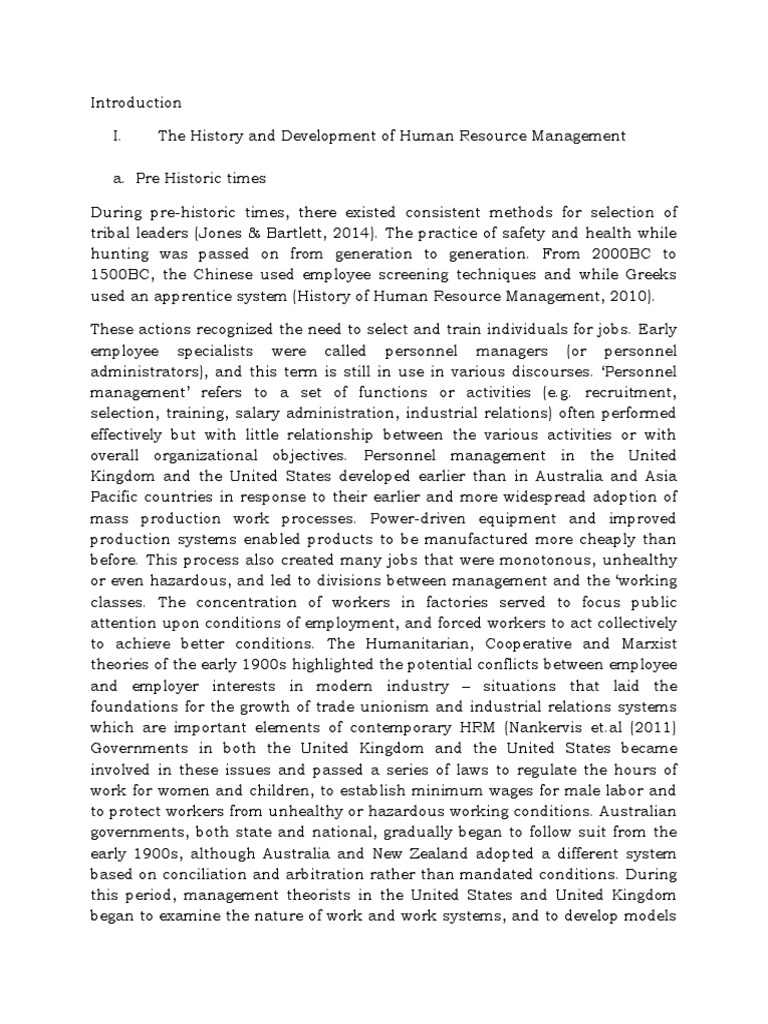 Human Resource Management | PDF | Human Resource Management | Human ...