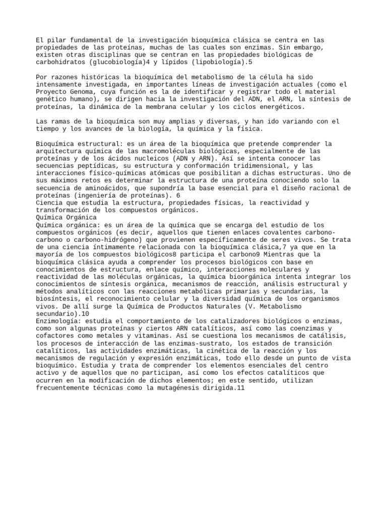bioquimica 2 | PDF | Química | Bioquímica