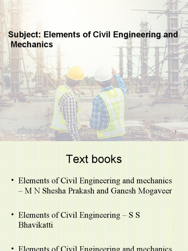 Module 1 - Introduction To Civil Engineering | PDF | Civil Engineering | Engineering