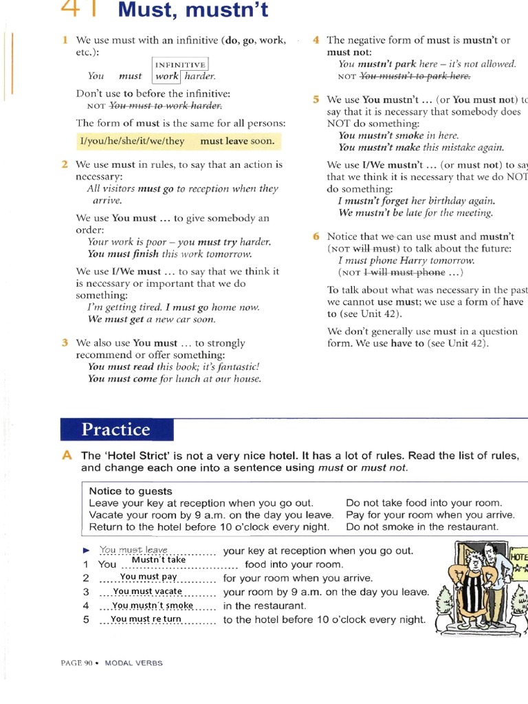 Must, Mustn T - Should, Shouldn T | PDF