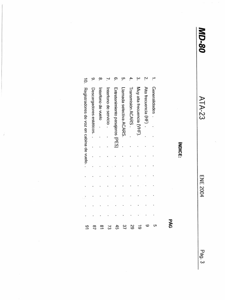 Ata 23 Comunicaciones | PDF