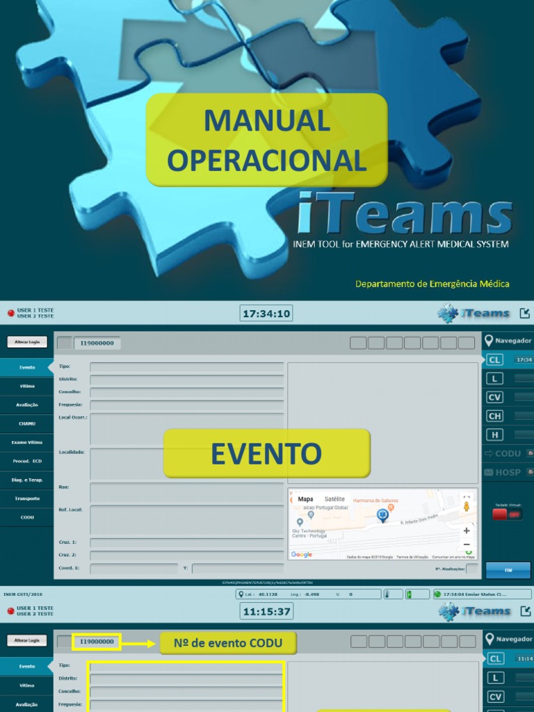 Manual Operacional Evento ITEAMS | PDF | Sepse | Hospital