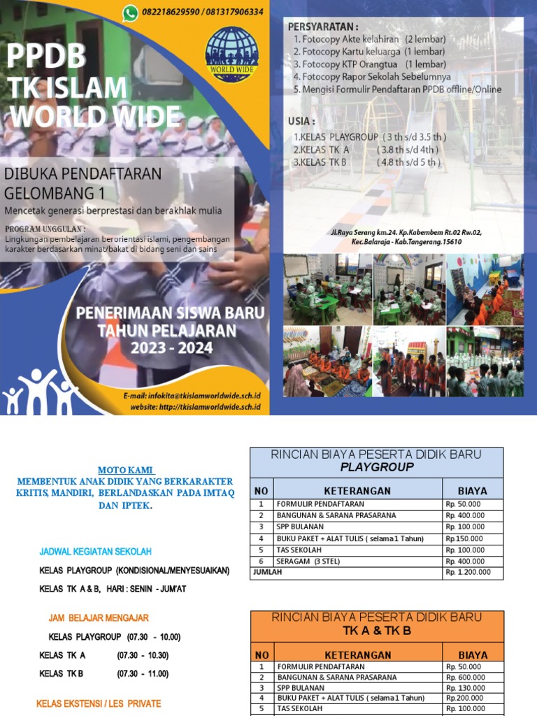 Browsur PPDB TK WORLDWIDE | PDF