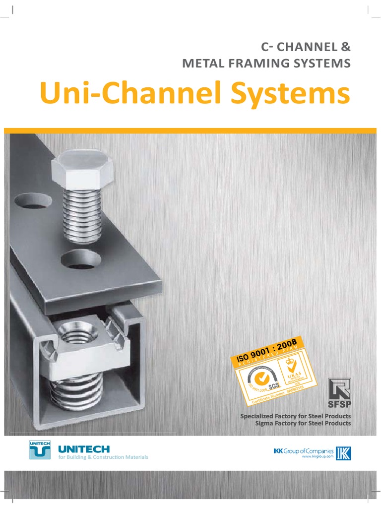 Uni Tech Channel Strut | PDF