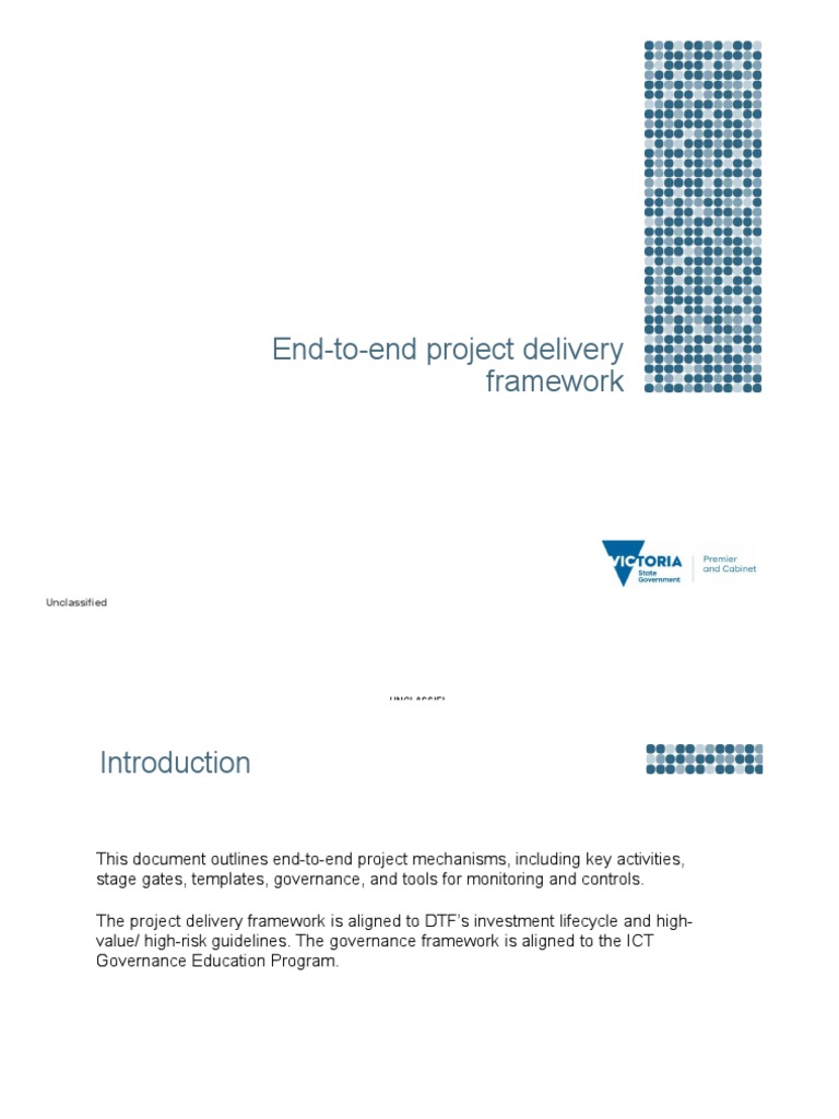 PM GUIDE 03 End To End Project Delivery Framework | Download Free PDF ...