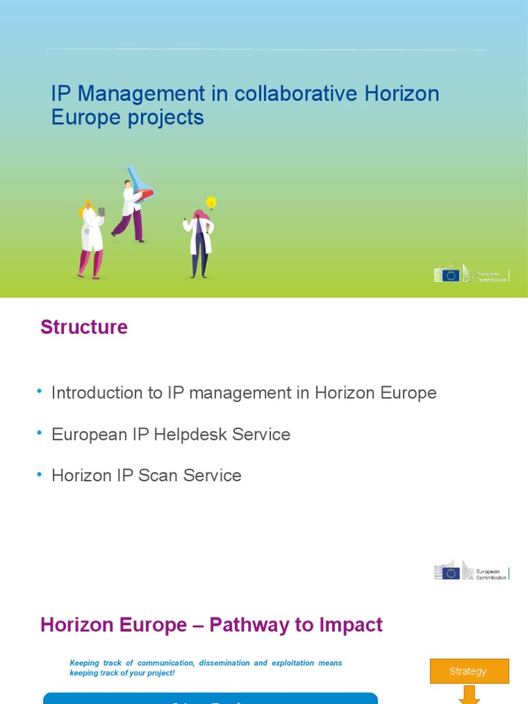 4 - Ip Management in Collab Horizon Projects - en | PDF | Intellectual ...