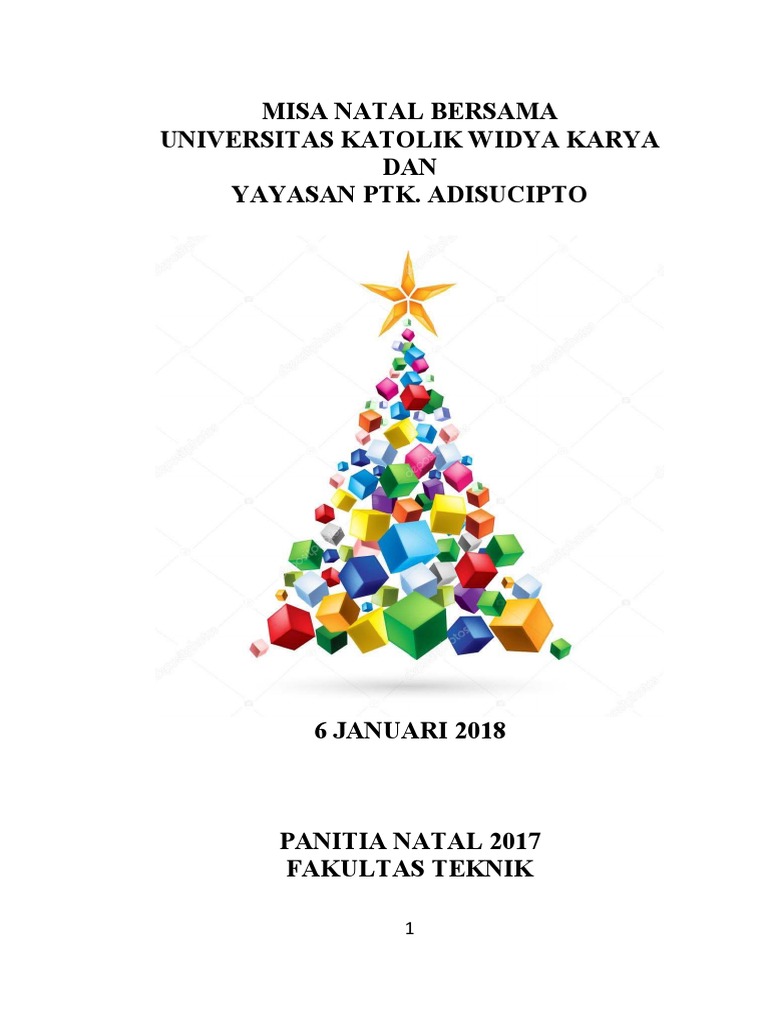 MISA NATAL BERSAMA Teks | PDF | Agama & Spiritualitas