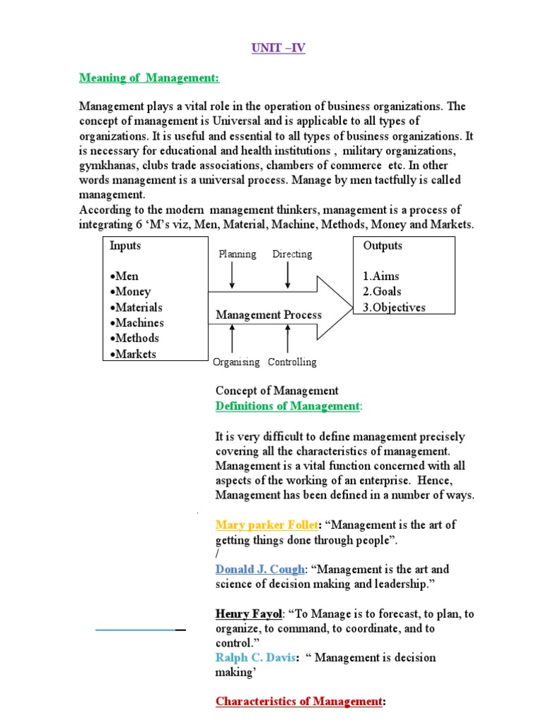 Unit-4 Bom | PDF | Cost Of Living | Employment