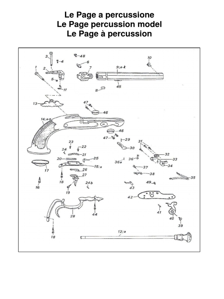 Exploded View | PDF | Composant | Ballistique
