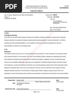 Zoo Inspection Report | PDF | Veterinary Medicine