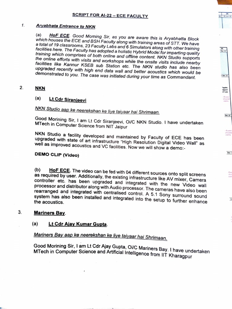 AI 22 Final Scripts | PDF