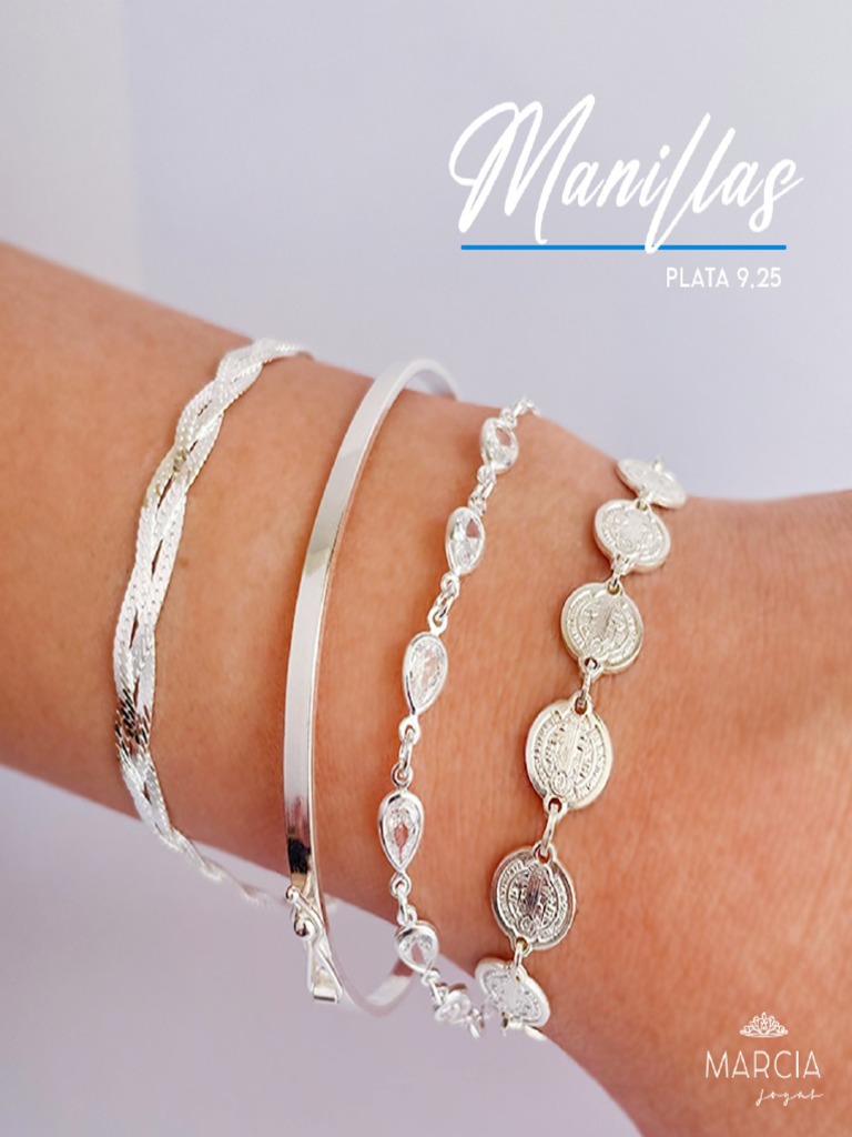 Manillas de Plata? - Marcia Joyas | PDF