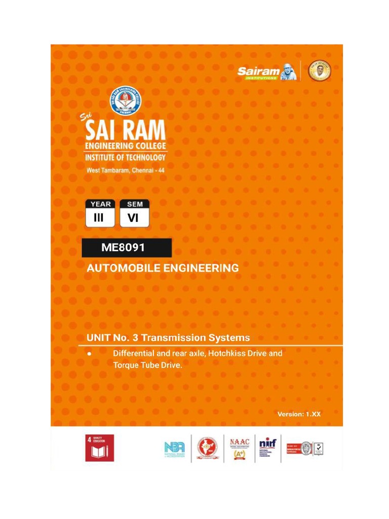 3.4 Differential and Rear Axle, Hotchkiss Drive and Torque Tube Drive. | PDF | Axle | Four Wheel ...