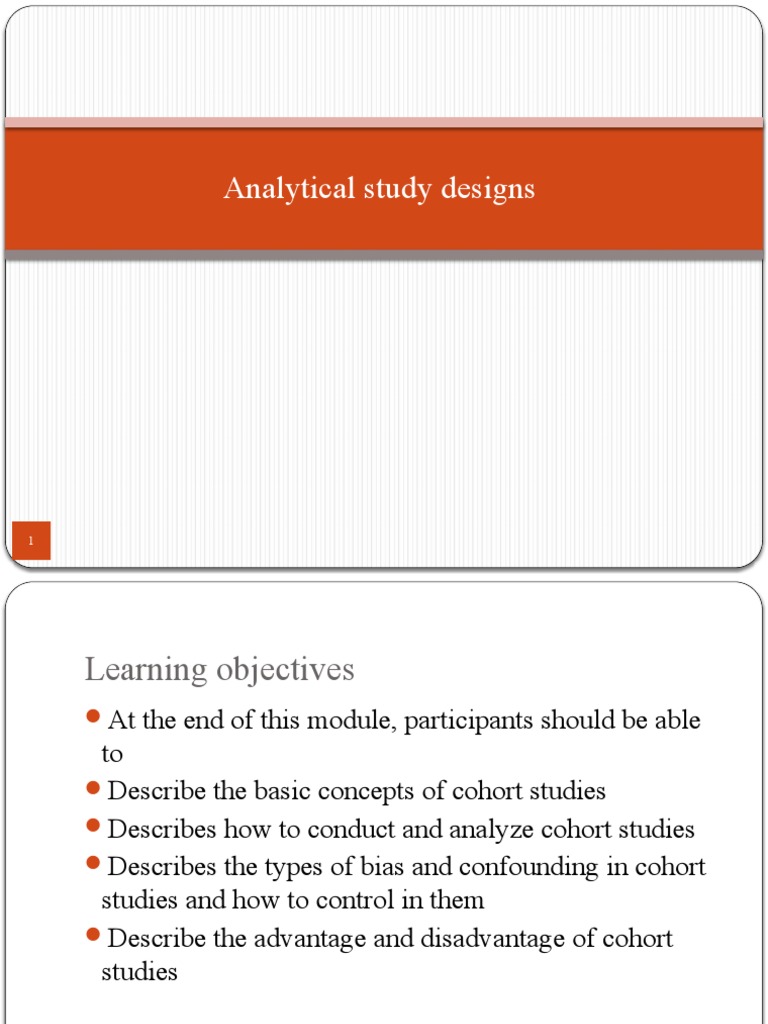 Cohort Study Design | PDF | Cohort Study | Epidemiology