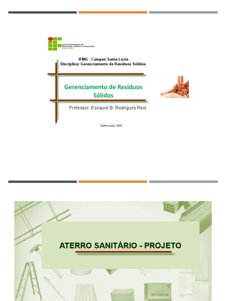 Aterro Sanitário | PDF | Desperdício | Aterro