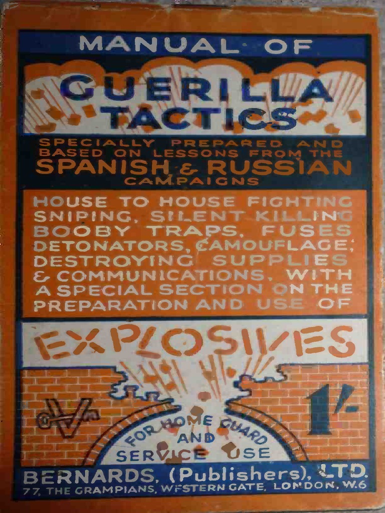 B13 Manual of Guerilla Tactics | PDF